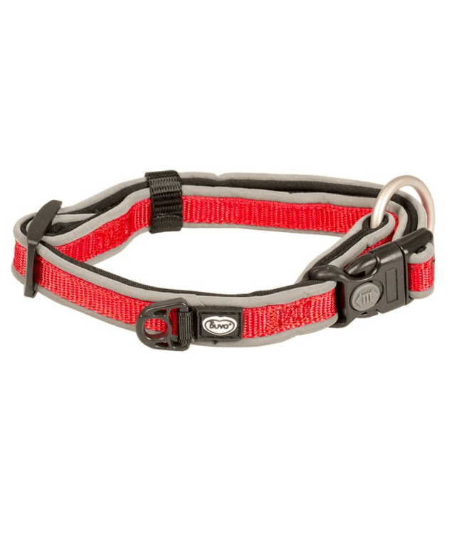 Duvo - Explor West Dog Collar Red (S-M-L-XL)
