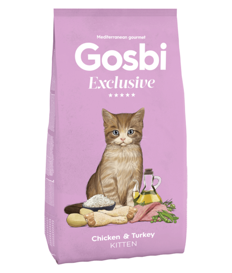 Gosbi - Exclusive, Chicken and Turkey Kitten Dry Cat Food – Growth For